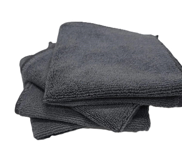 Microfiber Cleaning Cloth 4 Pack Gray - Gonomix