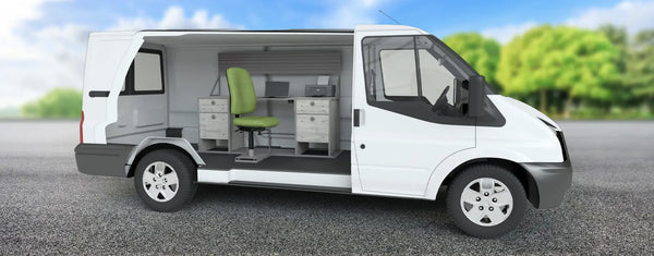 VanGo 801 Vehicle Desk - Gonomix